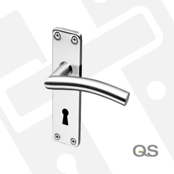 Coupe Umea Lever Handle Plate - Handles, Hinges & Locks