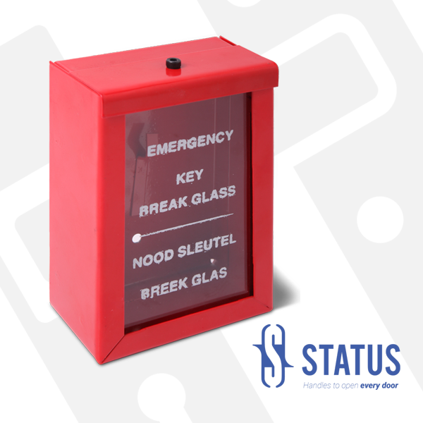 Emergency Key Box Red - Handles, Hinges & Locks